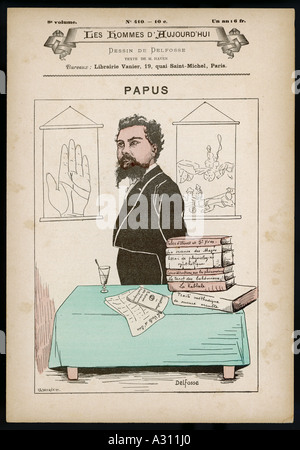 DR GERARD ENCAUSSE French occultist Date: 1865 - 1916 Stock Photo - Alamy