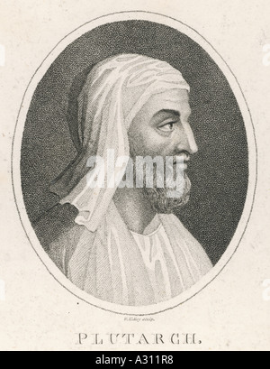 Plutarch (46-120) Greek historian and writer, priest of Apollo at the ...