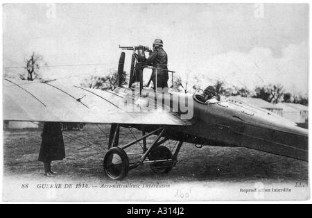 WW1 MACHINE GUNNER Stock Photo - Alamy