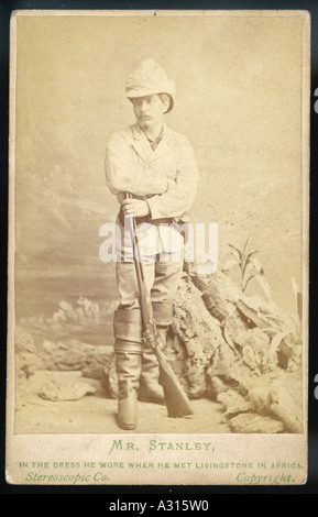 British explorer Henry Morton (H.M.) Stanley led an expedition in Stock ...
