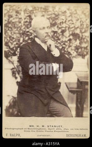 British explorer Henry Morton (H.M.) Stanley led an expedition in Stock ...