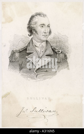 John Sullivan, an American Revolutionary officer and member of the ...