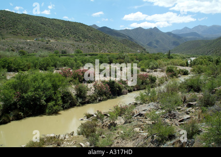 River Gamka on Route 62 in the Little Karoo Swartberg Mountains South ...