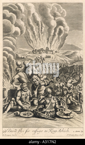 DAVID WITH KING ACHISH Stock Photo - Alamy