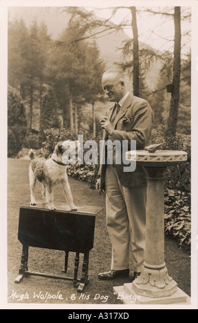 Hugh Walpole Postcard Stock Photo - Alamy
