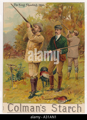 EDWARD VII SHOOTING Stock Photo - Alamy