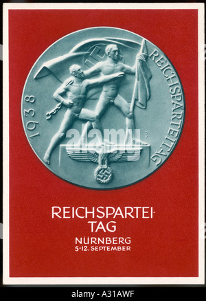 NAZI MEDAL 1938 Stock Photo - Alamy