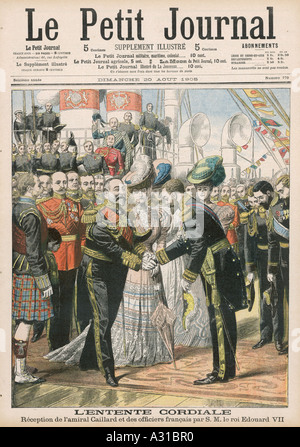 EDWARD VII & FRENCH Stock Photo - Alamy
