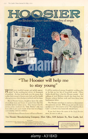 KITCHEN CABINET ADVERT Stock Photo - Alamy