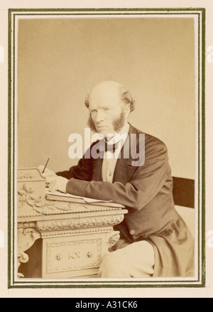 Thomas Hughes (1822 – 1896) English author Stock Photo - Alamy