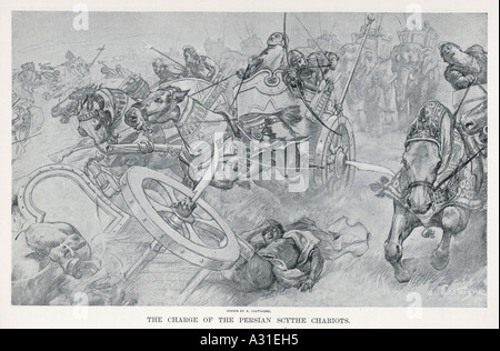 SCYTHIAN WAR CHARIOTS Stock Photo - Alamy