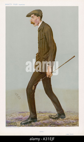 James Braid (1870-1950), Scottish, c1910. Artist: Unknown Stock Photo ...