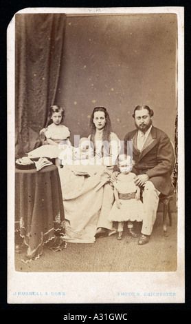 EDWARD VII/FAMILY 1868 Stock Photo - Alamy