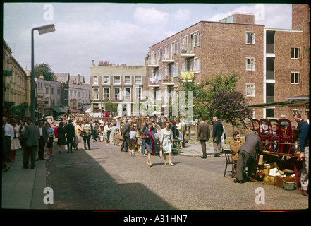 Portobello Market 1960s Stock Photo - Alamy