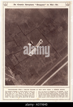 aviatik world war german air force Flieger weltkrieg Doppeldecker Pilot ...