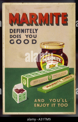Advert Marmite Recipe Stock Photo - Alamy