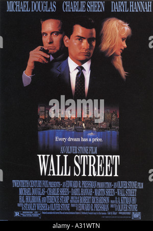 WALL STREET, Michael Douglas, Daryl Hannah, 1987, TM & Copyright (c ...