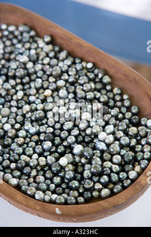 Black pearls Cook Islands South Pacific Pacific Stock Photo - Alamy