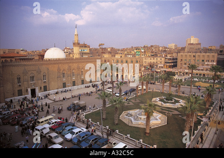 The Al Hussain Mosque, Cairo, Egypt Stock Photo - Alamy