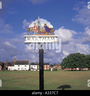 Martham Place Sign Stock Photo - Alamy