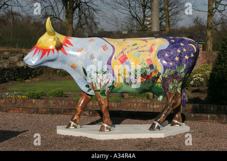 Cow Parade Manchester Stock Photo - Alamy