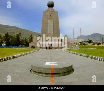 Centro del Mundo Quito Ecuador Stock Photo - Alamy