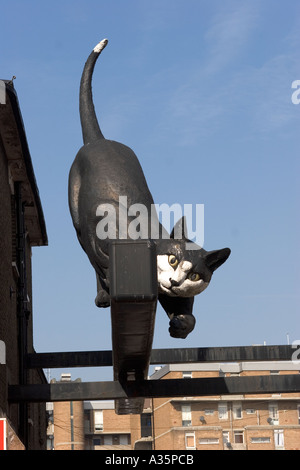 The Giant Cat Sculpture at the Catford Centre South East London Stock ...