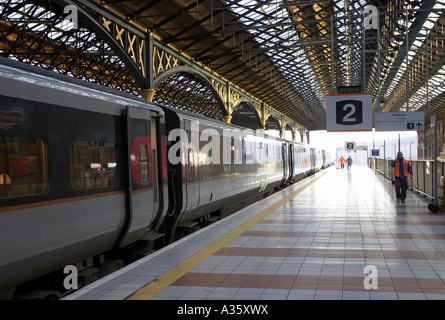 Connolly train station and the Enterprise train Belfast to Dublin ...