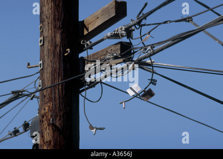 Cable TV disconnected at utility pole in Westchester, Los Angeles ...