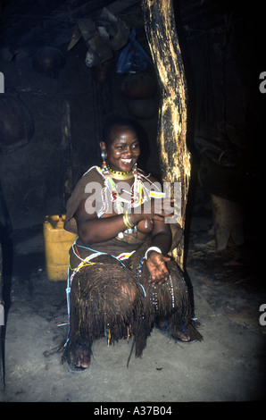 Tatoga Tribe Woman Africa Stock Photo - Alamy