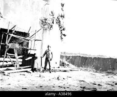 WW II Normandy pillbox George Looney Collection Stock Photo - Alamy