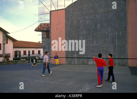 French Basque people boys pilota pelota players with awards in the ...