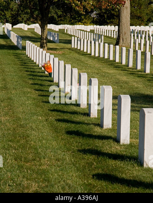 Camp Butler National Cemetery near Springfield, Illinois Stock Photo ...