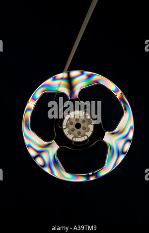 stress patterns in a plastic part Stock Photo - Alamy