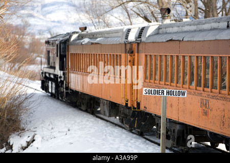 Heber Creeper train, Utah Stock Photo - Alamy