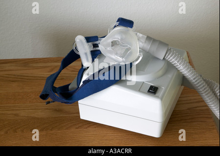 Mask with assisted breathing device Stock Photo - Alamy