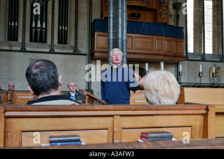 The Master of the Temple Robin Griffith Jones gives a lecture on the ...