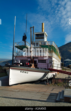 SS Keno, Paddle steamer, sternwheeler, Dawson City, Yukon, Canada Stock ...