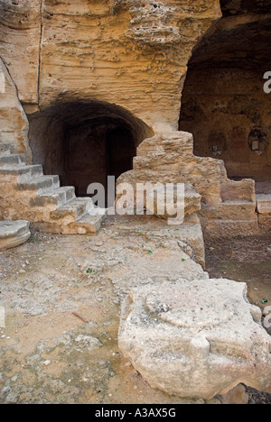 Cyprus. Roman archaeological site off Leoforos apostolou pavlou, Paphos ...