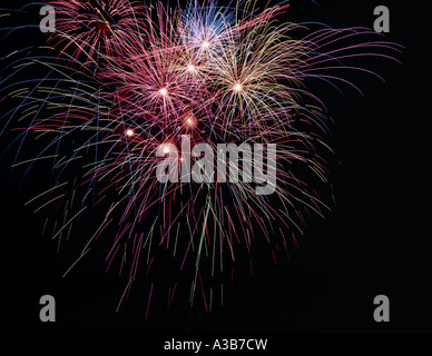 JAPAN Kyoto Hanabi Fireworks in traditional Japanese design of the ...