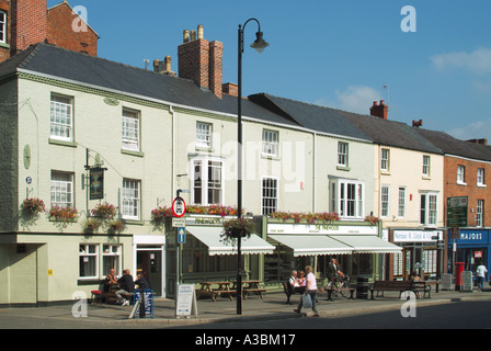 the street view in Welshpool, UK Stock Photo - Alamy