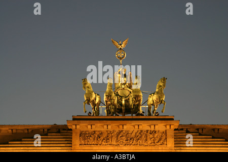 Brandenburg Gate stands as a symbol of the reunification, Berlin ...