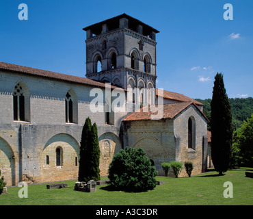 Abbaye de Chancelade, Chancelade, Perigord, Dordogne, France Stock ...
