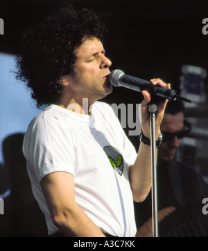 Leo Sayer in concert Stock Photo - Alamy