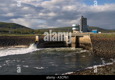 Tidal power generating station, Annapolis Royal, Nova Scotia, Canada ...