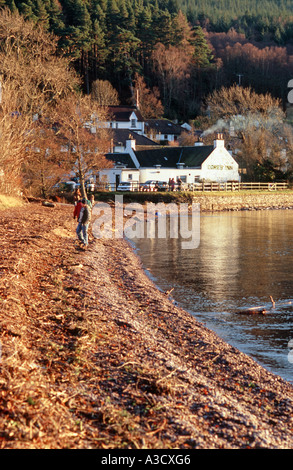 The Dores Inn, Loch Ness, Dores Beach, Dores, near Inverness, Scotland ...
