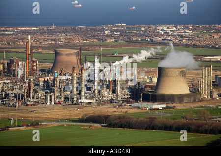 Wilton Chemical Campus Redcar Tees Valley England Taken from the Eston ...