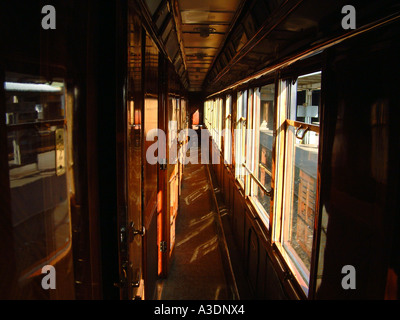 Orient Express first class carriage coach Stock Photo - Alamy