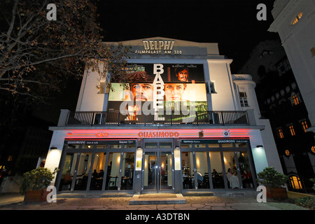 cafe cinema Berlin Germany Stock Photo - Alamy