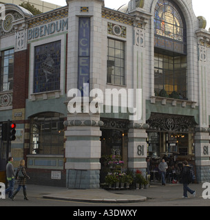 The Art Deco Bibendum Restaurant in Fulham Road, Kensington, London ...